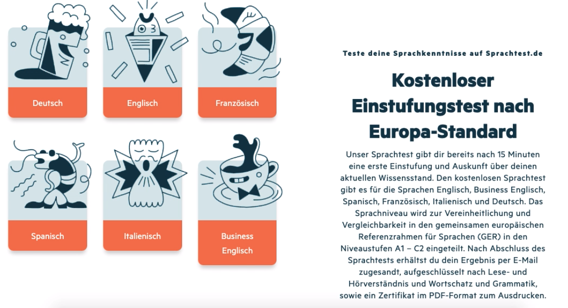 Free Language Test Online